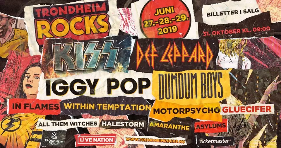 Trondheim Rocks 2019 - 27/06/2019 (3 Tage) - Trondheim - Norwegen