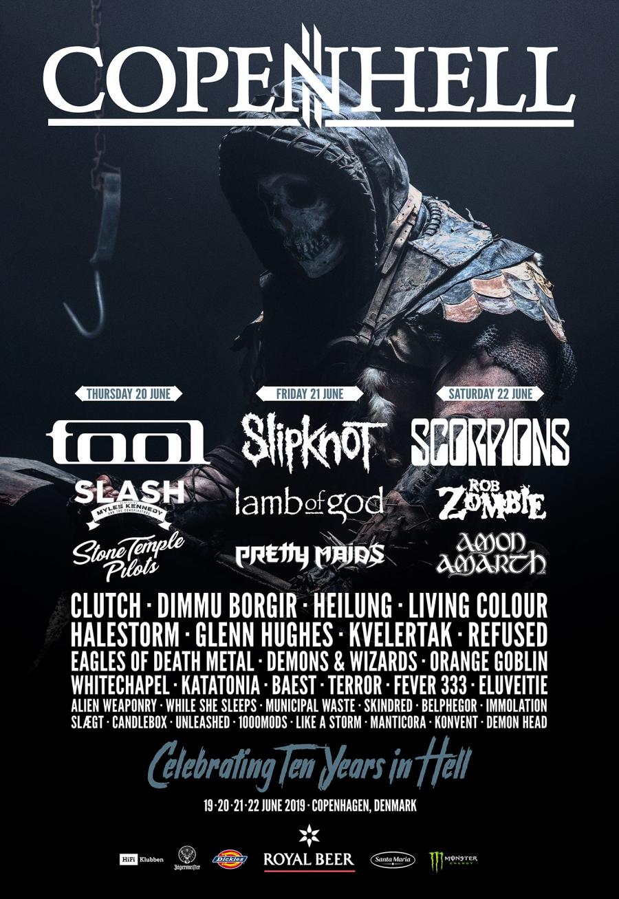 Copenhell 2019 - 20/06/2019 (3 Tage) - Refshalevej - Dänemark