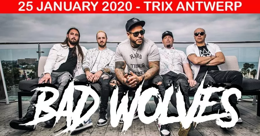 Konzert Bad Wolves - 25/01/2020 - Antwerpen - Trix - Belgien