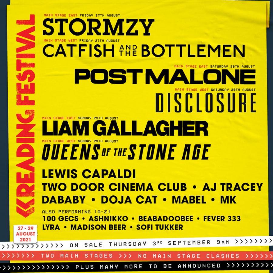 Reading Festival 2021 - 27/08/2021 (3 Tage) - Reading - Vereinigtes ...