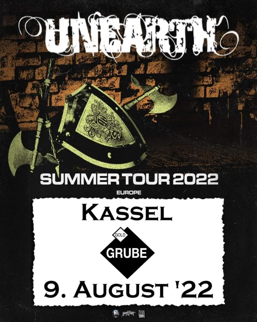 Konzert Unearth - 09/08/2022 - Kassel - Goldgrube - Deutschland