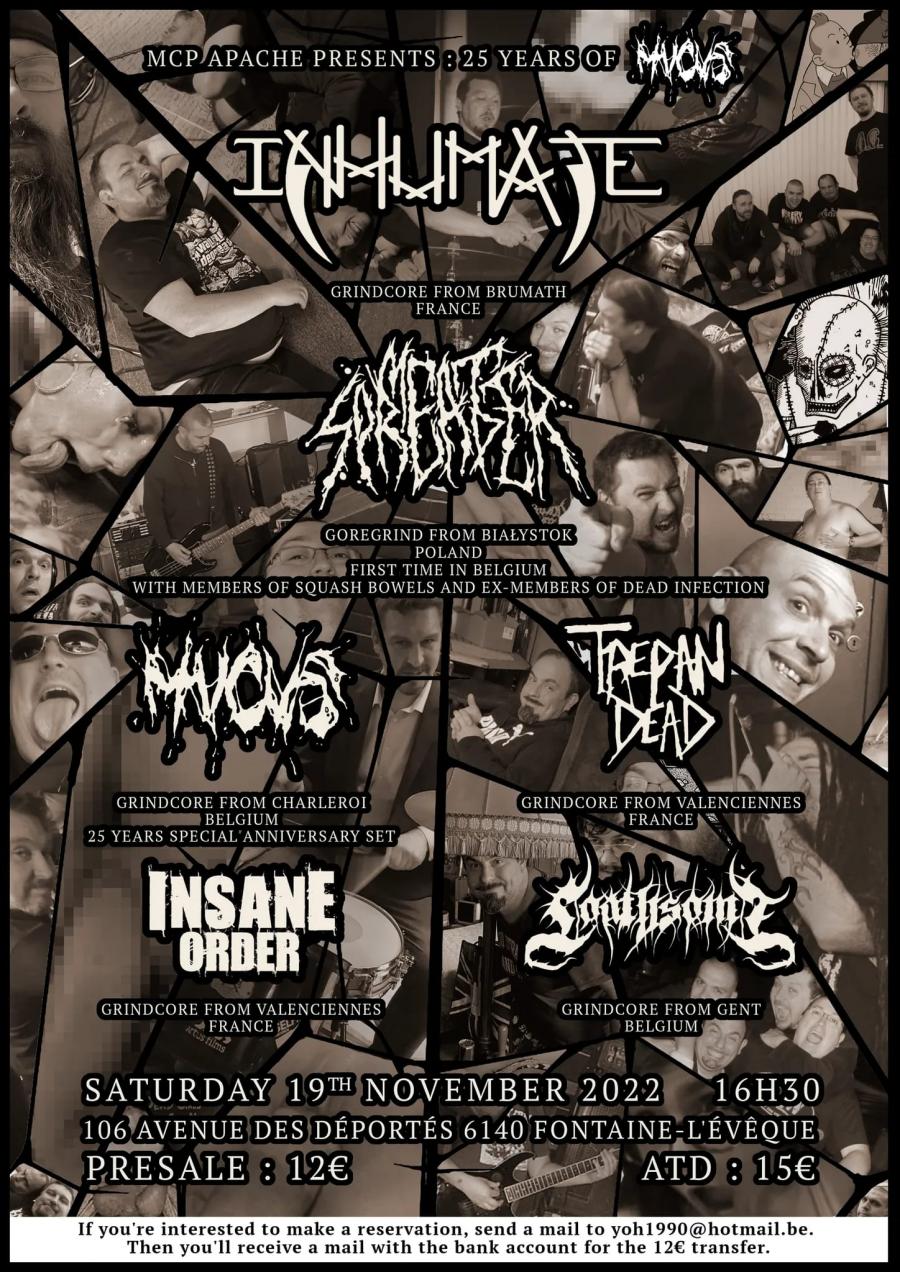 Inhumate/ Meat Spreader/ TrepanDead/ Insane Order/ Loathsome - 19/11 ...