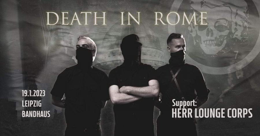 Konzert Death In Rome - 19/01/2023 - Leipzig - Bandhaus - Deutschland