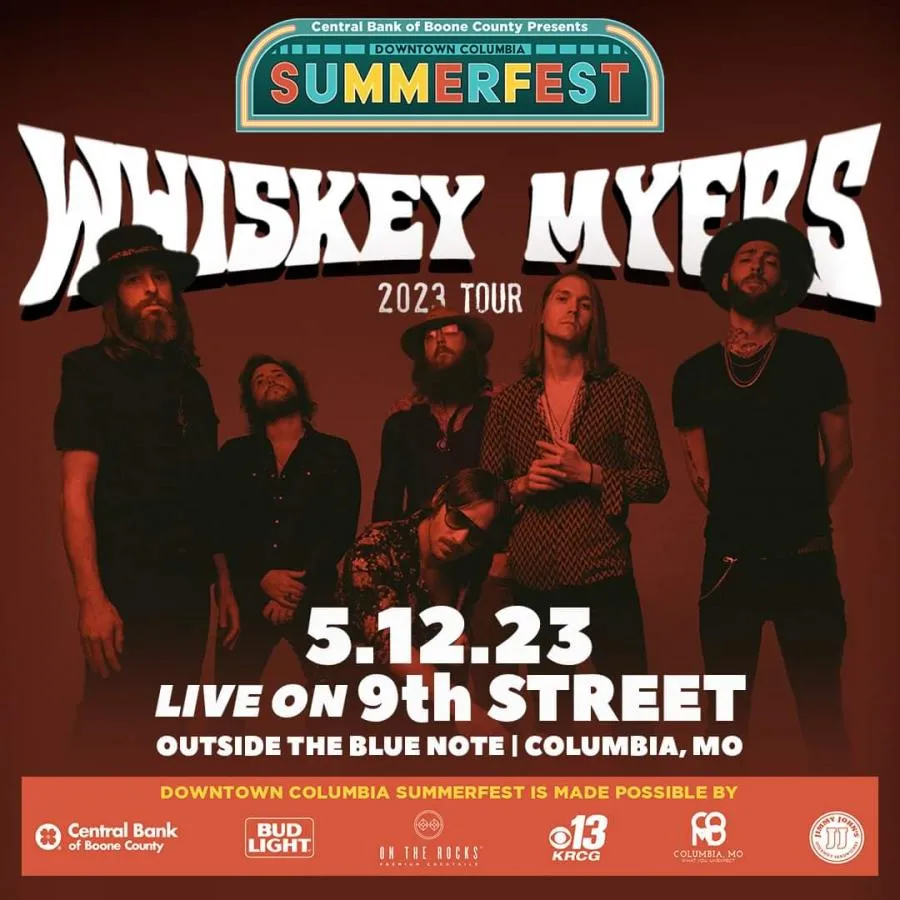 Konzert Whiskey Myers - 12/05/2023 - Columbia - The Blue Note ...