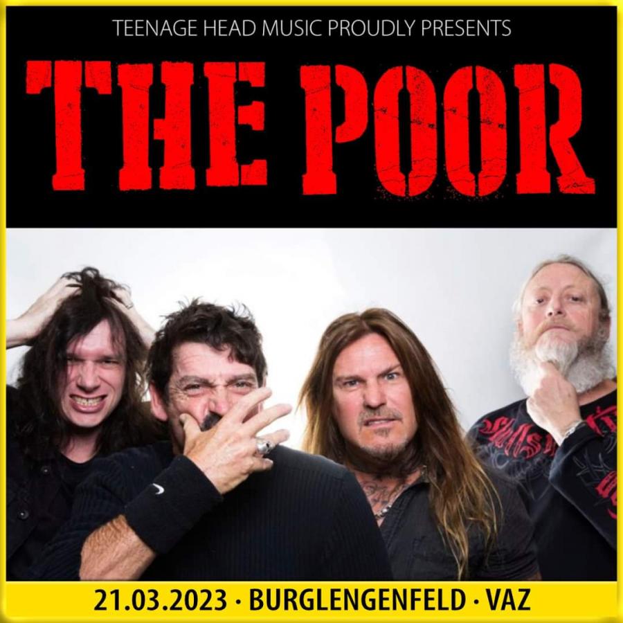 Konzert The Poor - 21/03/2023 - Burglengenfeld - VAZ Pfarrheim ...