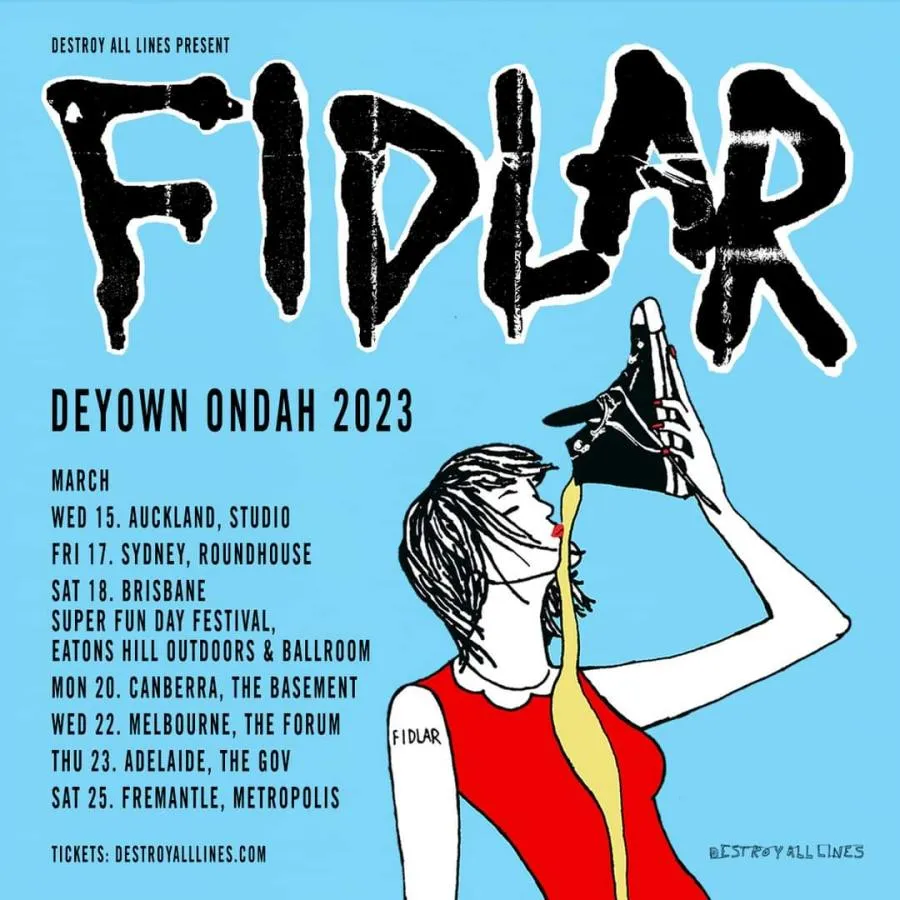 Konzert Fidlar - 22/03/2023 - Melbourne - Forum Melbourne - Australien
