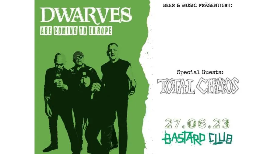 Konzert The Dwarves - 27/06/2023 - Osnabrück - Bastard Club - Deutschland