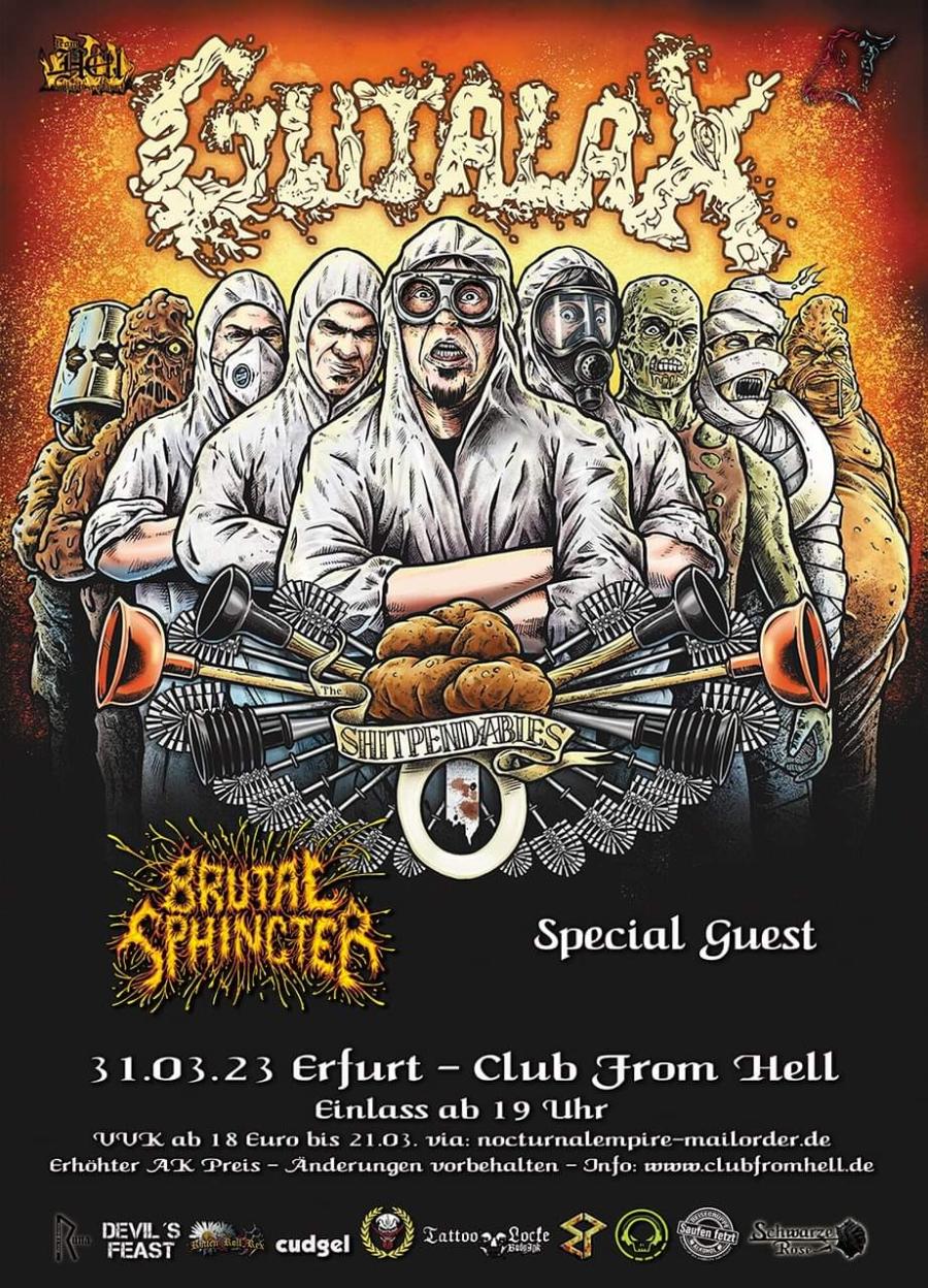 Konzert Gutalax - 31/03/2023 - Erfurt - From Hell - Deutschland