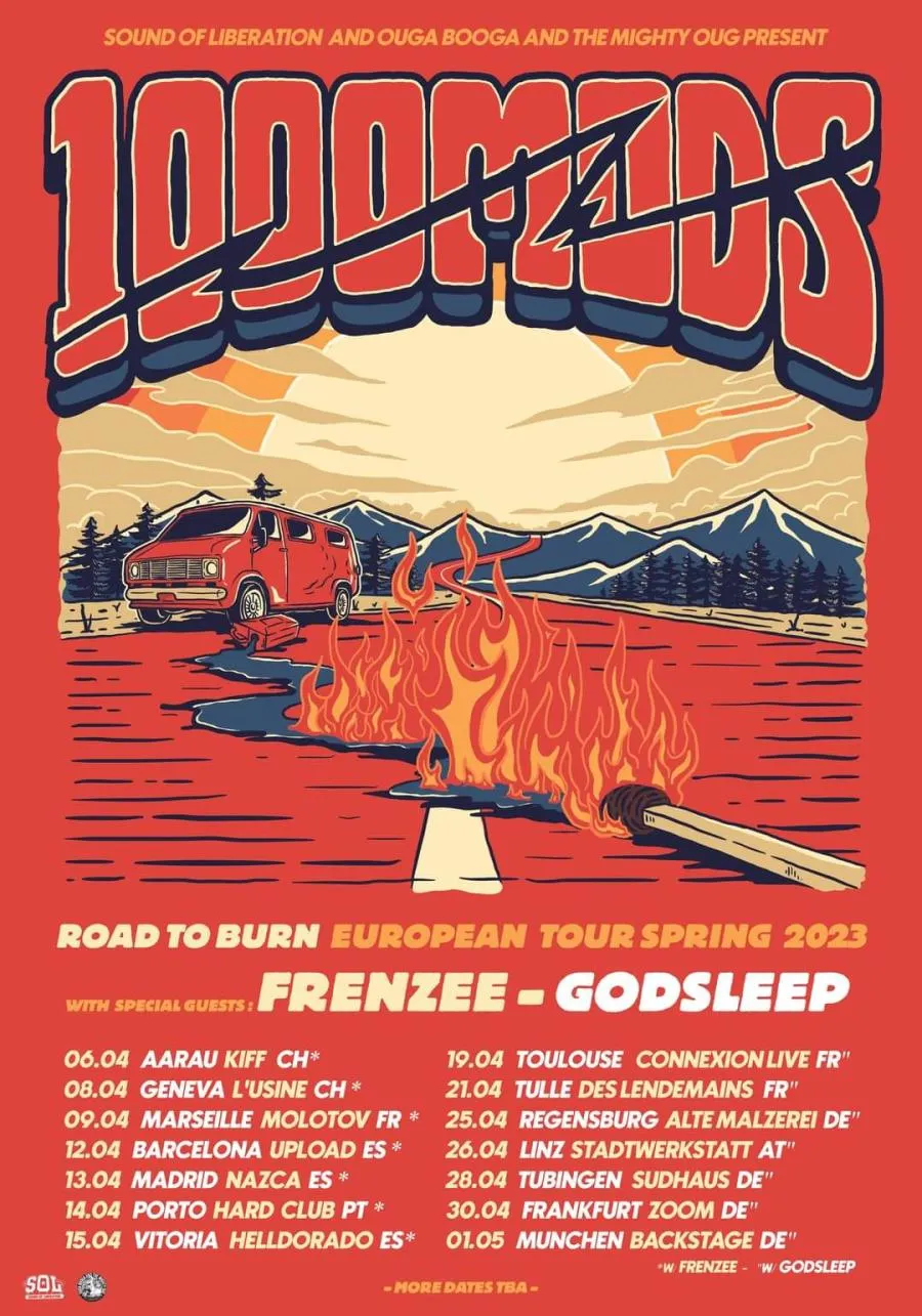 Konzert 1000Mods - 01/05/2023 - München - Backstage - Deutschland