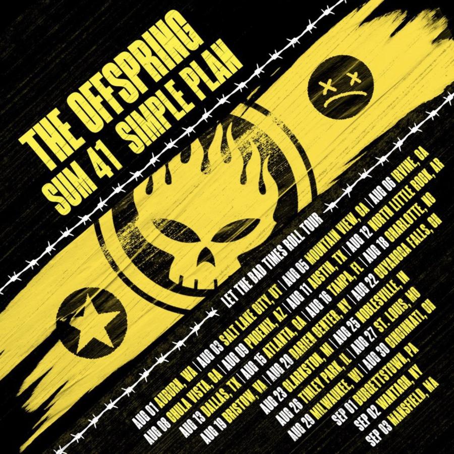 Konzert The Offspring - 30/08/2023 - Cincinnati - Riverbend Music ...