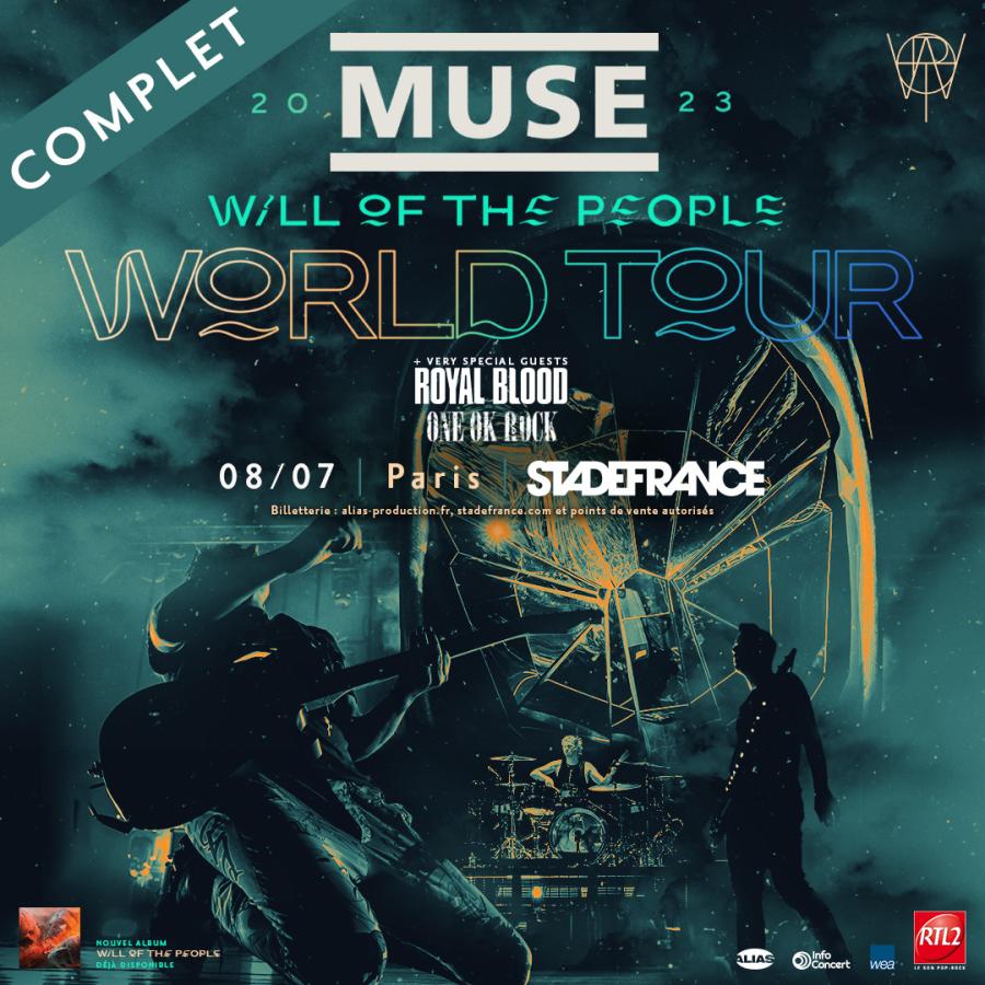 Konzert Muse - 08/07/2023 - Paris (Saint-Denis) - Stade De France ...