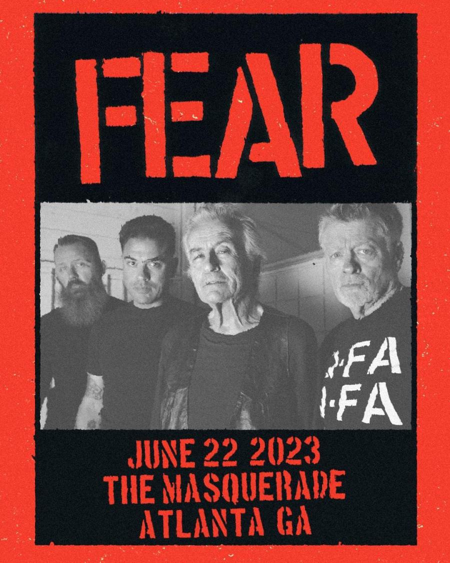 Konzert Fear - 22/06/2023 - Atlanta - The Masquerade - Vereinigte Staaten