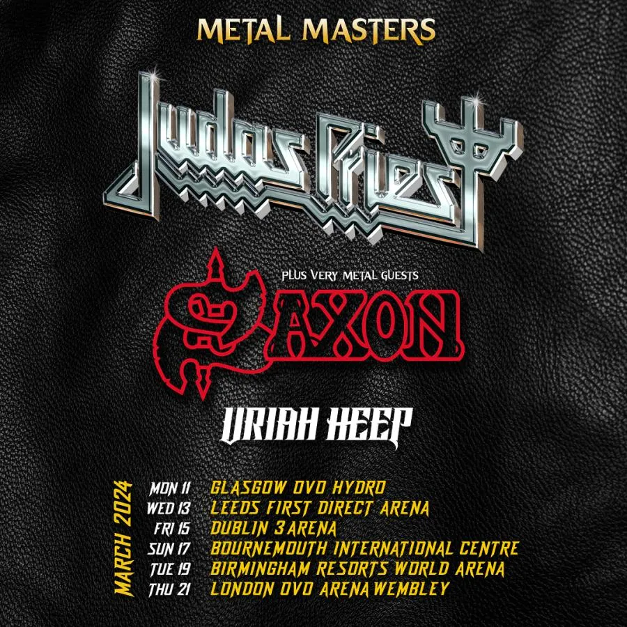 Konzert Judas Priest - 19/03/2024 - Birmingham - Resorts World Arena - BP Pulse Live ...