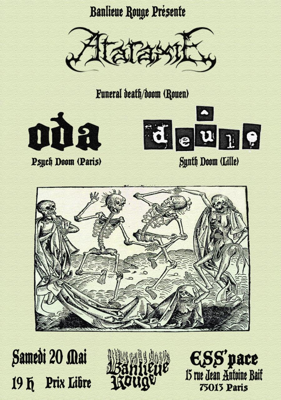 Ataraxie x Deûle x Oda - 20/05/2023 - Paris - ESS'pace - Frankreich