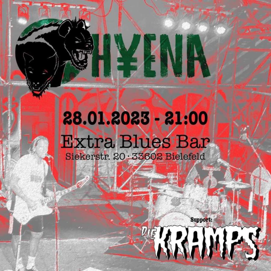 Hyena + Die Kramps - 28/01/2023 - Bielefeld - Extra Blues Bar - Deutschland