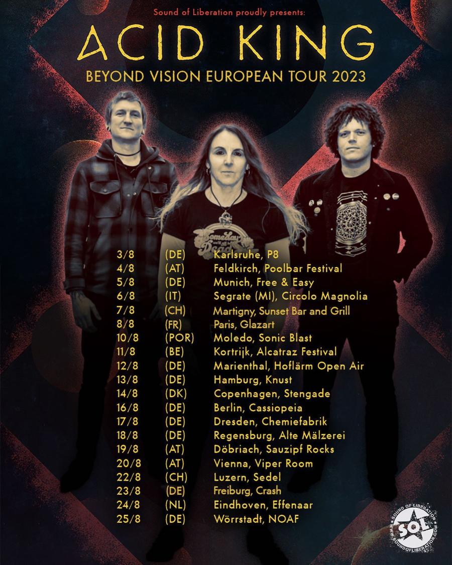 Konzert Acid King - 22/08/2023 - Lucerne - Sedel - Schweiz