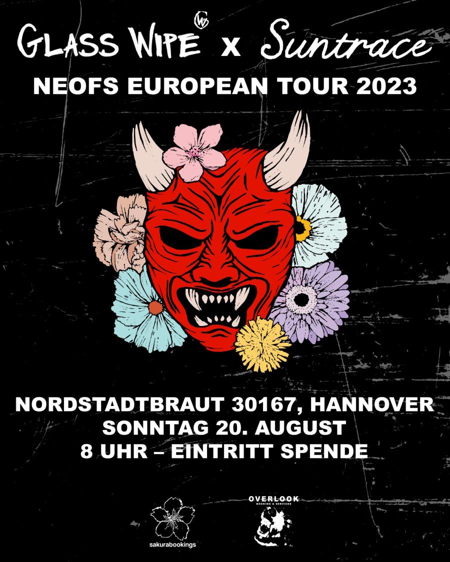 Konzert Glass Wipe + Suntrace - 20/08/2023 - Hannover - Nordstadtbraut ...