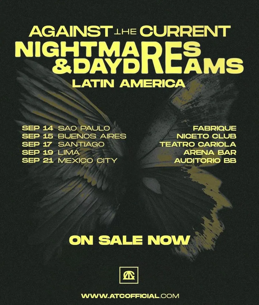 Konzert Against The Current - 15/09/2023 - Buenos Aires - Niceto Club ...