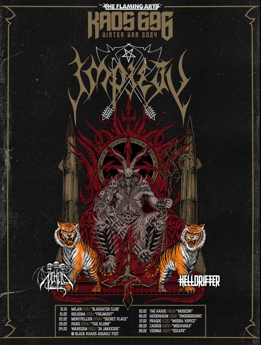 Konzert Impiety - 06/02/2024 - Heidenheim - Underground - Deutschland