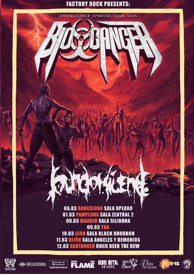 Revengeance Spanish Tour 2024 - 07/03/2024 - Pamplona - Sala Zentral 2 ...