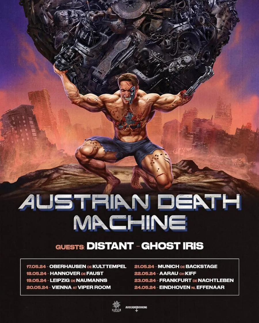 Konzert Austrian Death Machine - 19/05/2024 - Leipzig - NAUMANNs ...