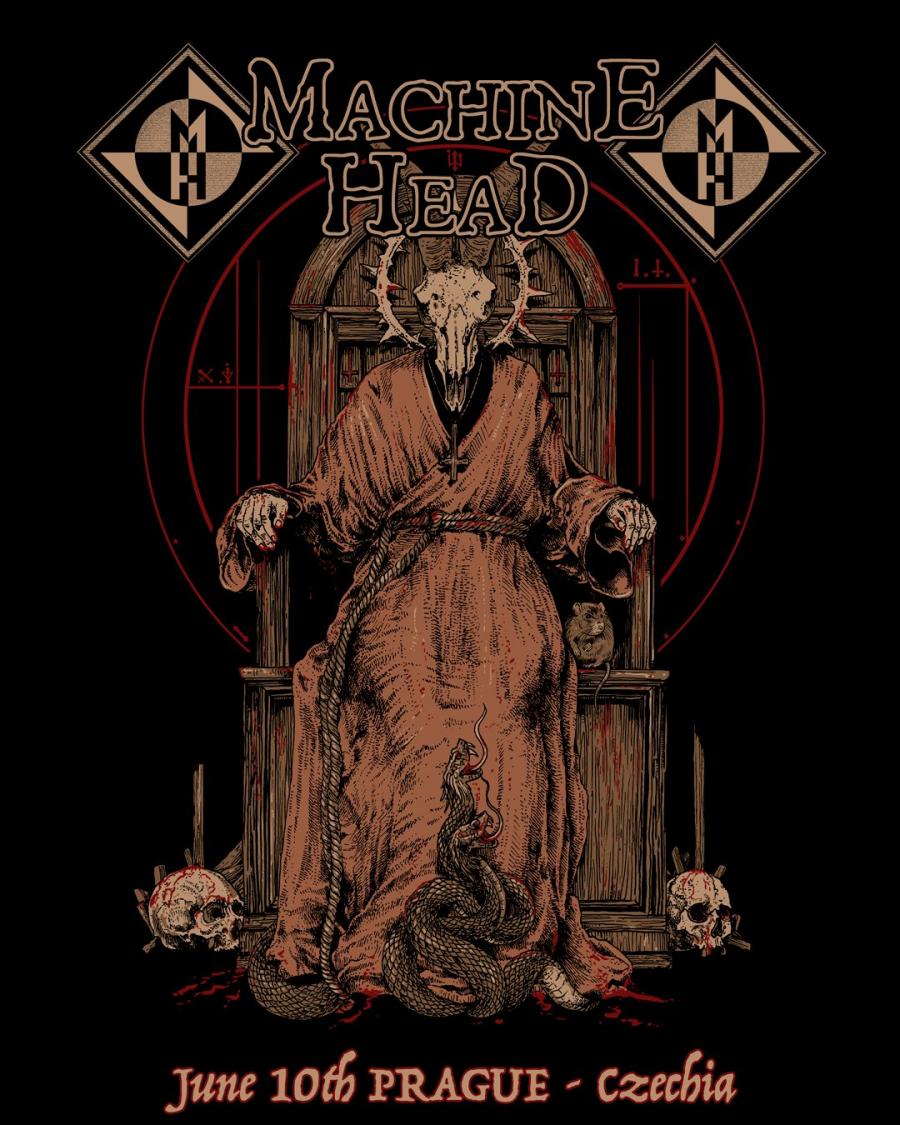 Konzert Machine Head - 10/06/2024 - Prague - Forum Karlin - Tschechien