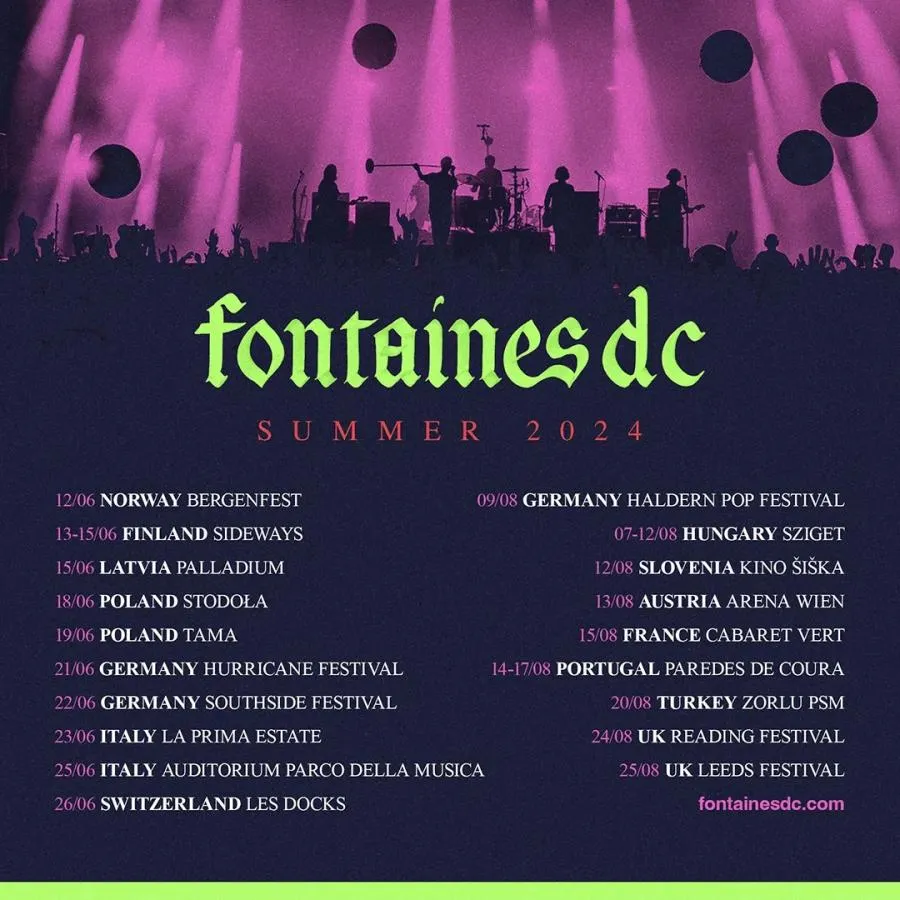 Konzert Fontaines D.C. - 18/06/2024 - Warsaw - Stodola - Polen