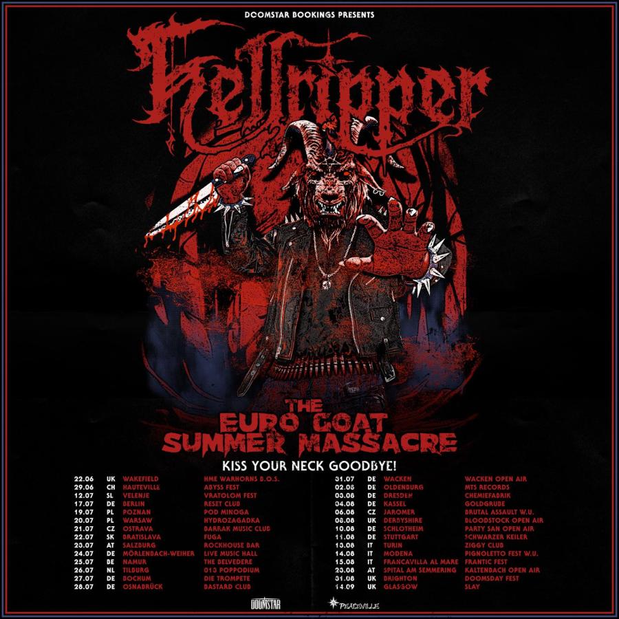 Konzert Hellripper - 02/08/2024 - Oldenburg - MTS Records - Deutschland