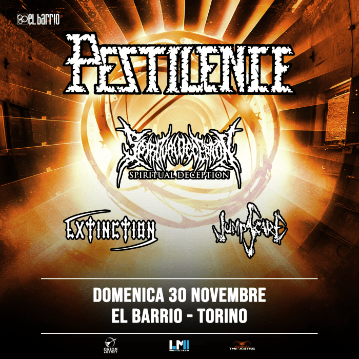 Pestilence - Through The Portals of Horror Tour 2025 - 30/11/2025 ...