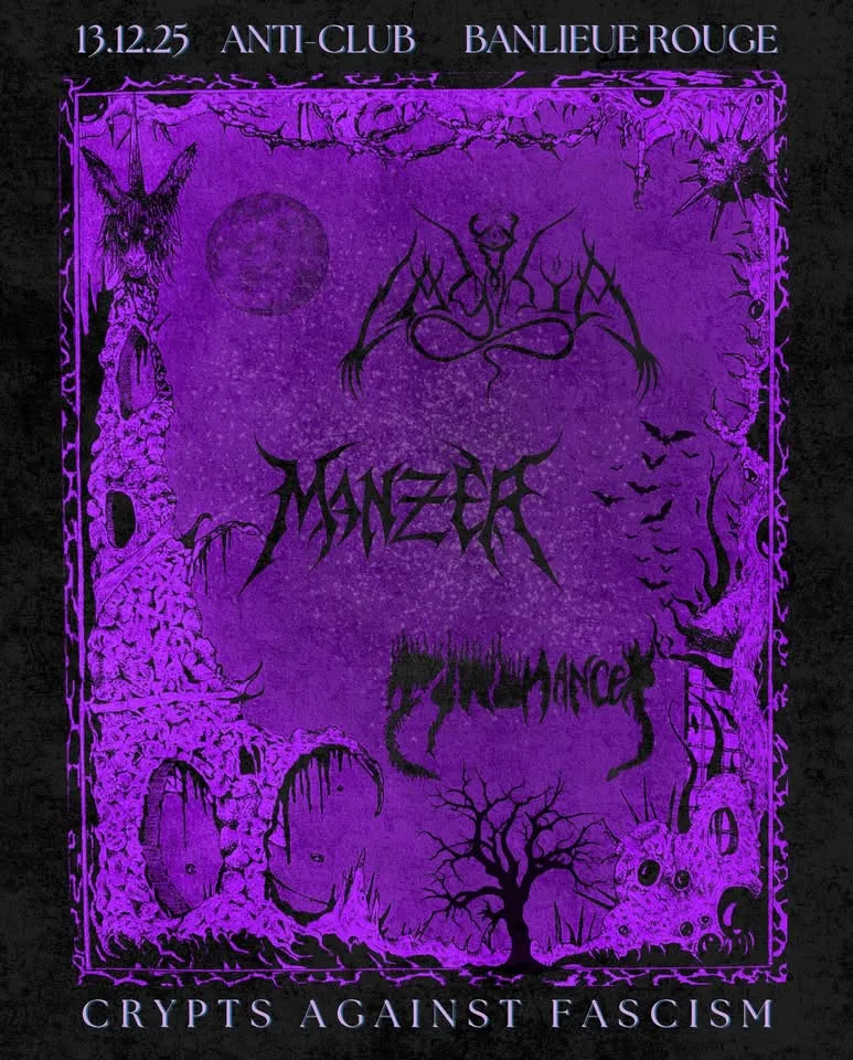 Manzer / Lagnia / Pyromancer - 13/12/2025 - Paris - Le Cirque ...