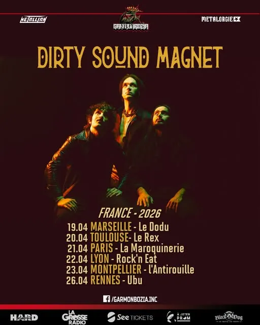 Konzert Dirty Sound Magnet - 19/04/2026 - Marseille - Le Dodu - Frankreich